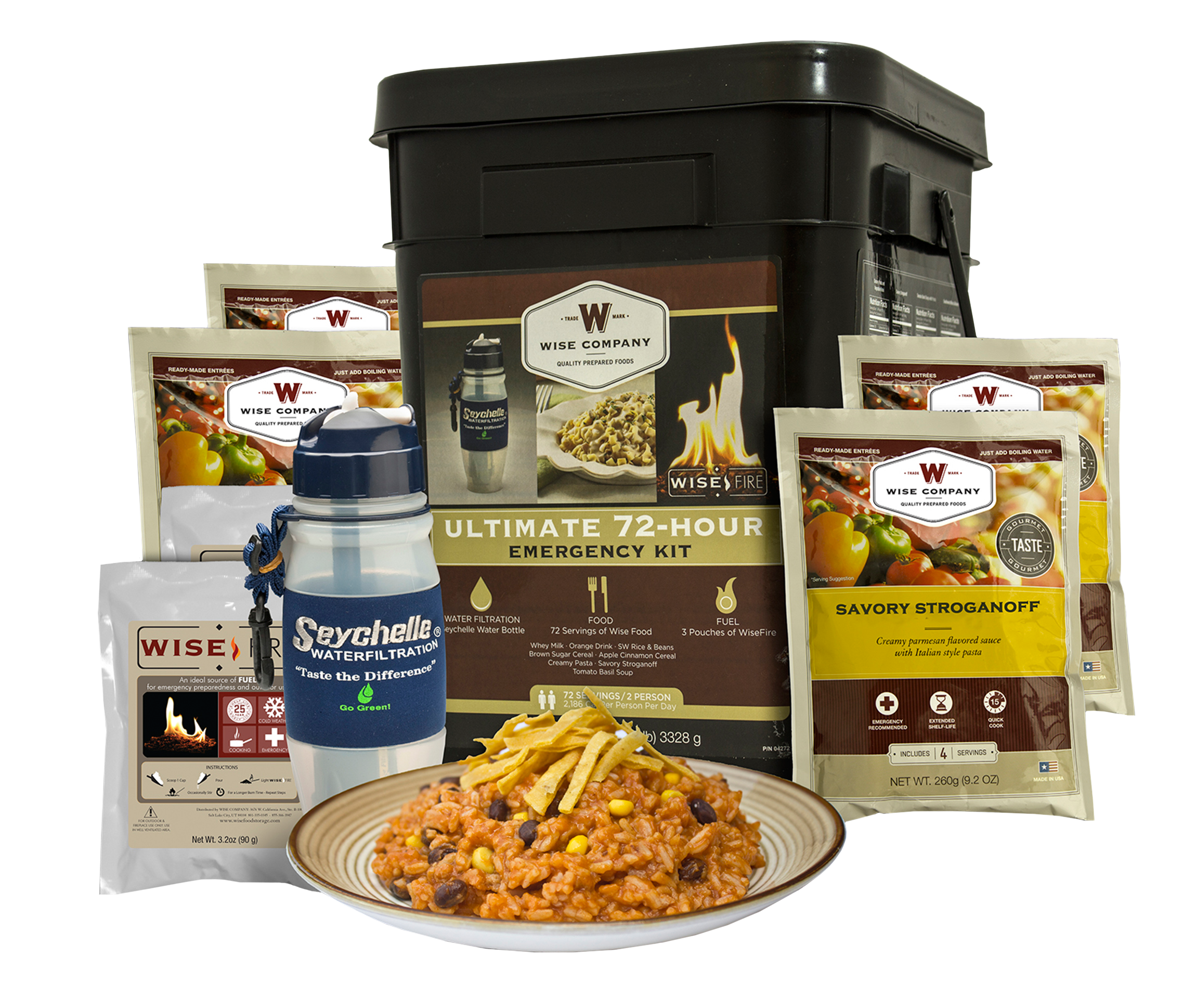 Wise Company Ultimate 72-Hour Emergency Food Kit | Bass Pro Shops